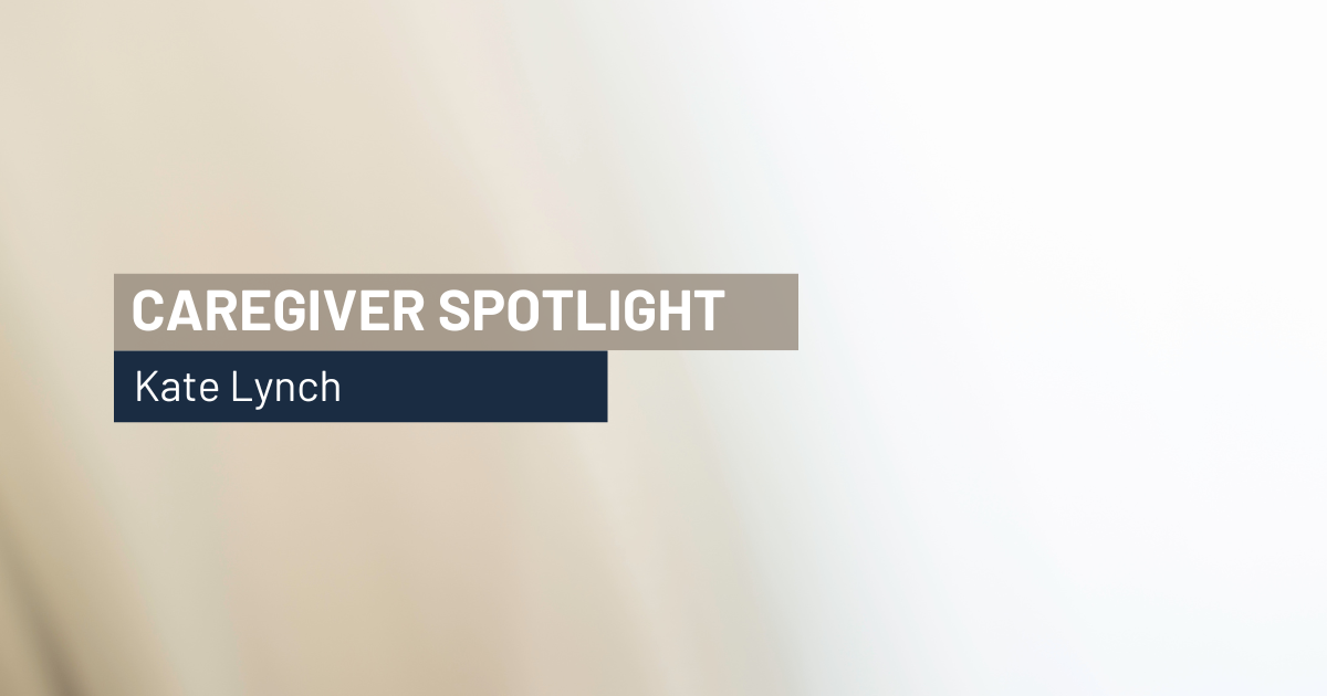 PHP 케어 제공자 스포트라이트: Kate Lynch